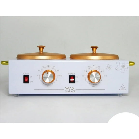 Twice Pots Warmer Machine Professional Hair Removal Paraffin Wax Heater ...