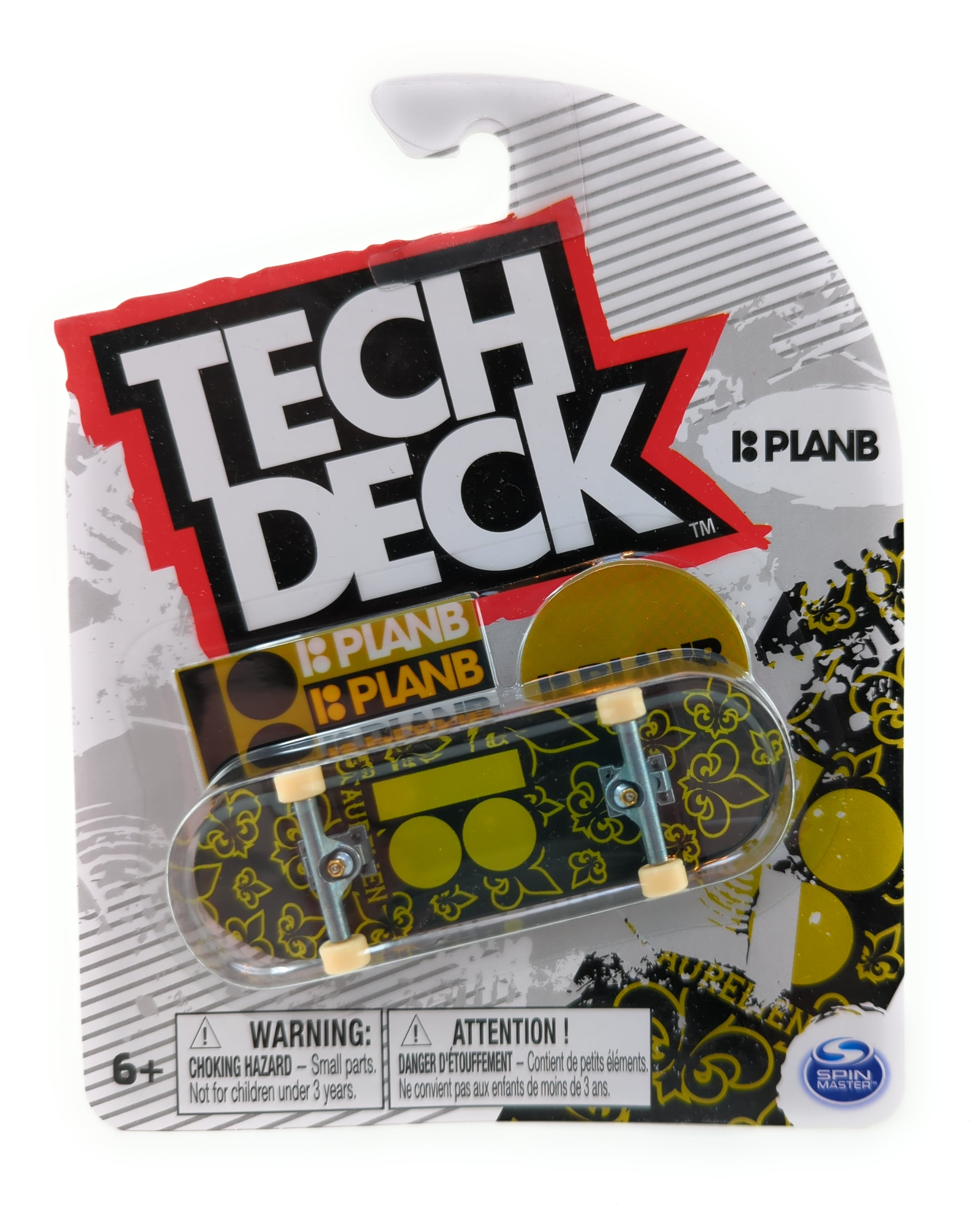 Tech Deck Plan B Symbols Giraud Fleur De Lis Gold Complete 96mm ...