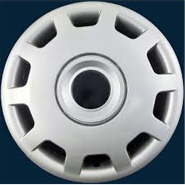 15 in. Universal Wheel Cover, Silver - Walmart.com