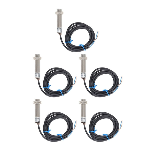 Proximity Sensor,5PCS Proximity Sensor NPN Hall Switch Sensor Cylinder Proximity Switch Best in ...