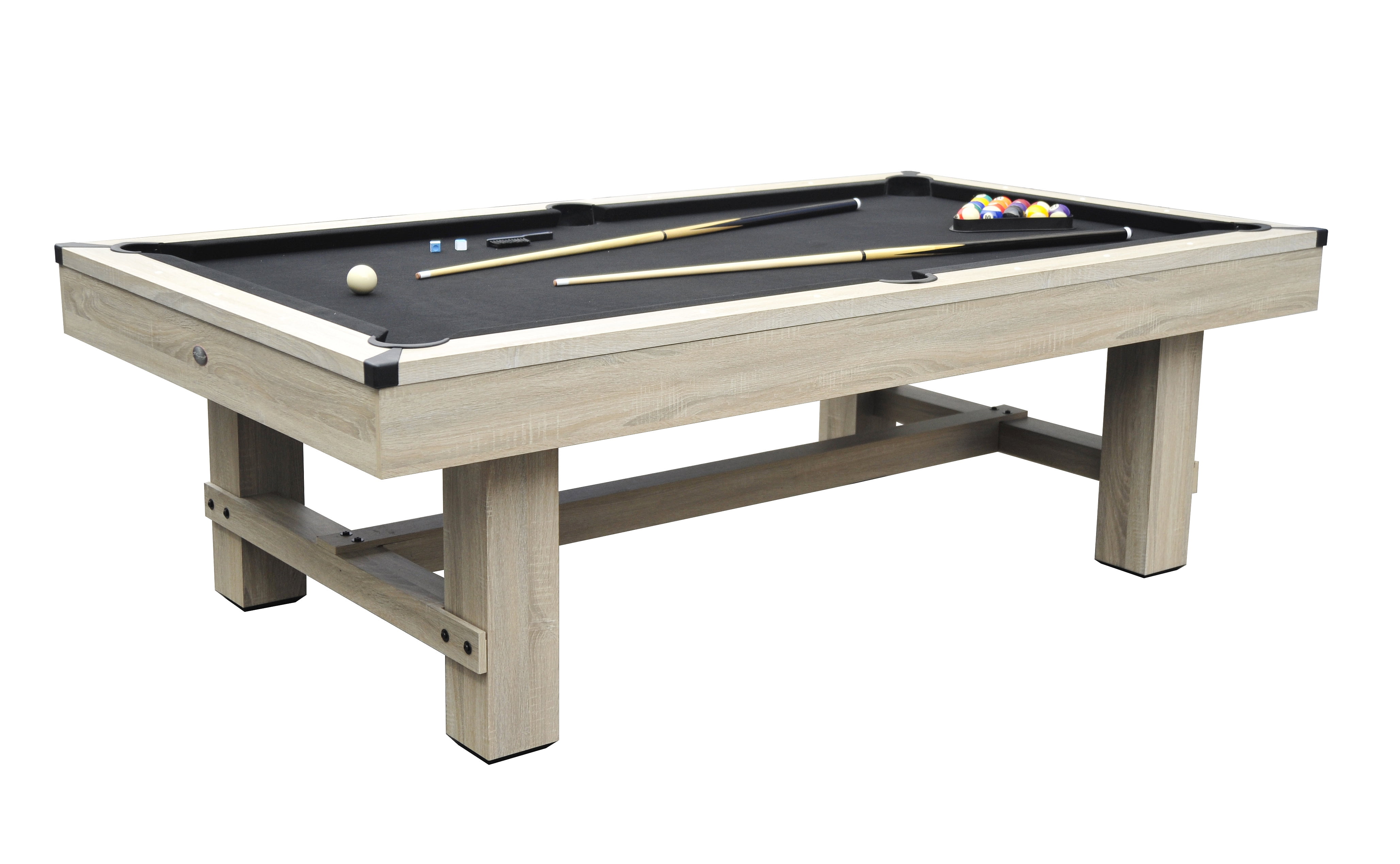 Playcraft Bryce 8' Pool Table - Beach Finish - Walmart.com