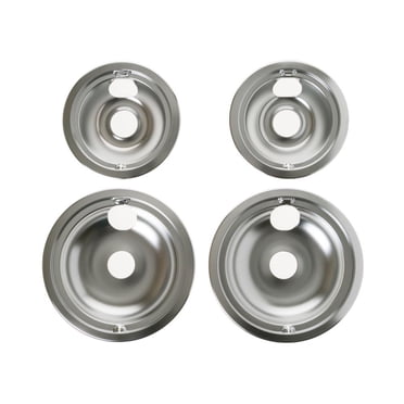 Range Kleen 4-Piece Drip Bowl, Style B fits Plug-in Electric Ranges GE ...