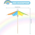 Cocktail Umbrellas for Drinks Garnish, 4 IN Mini Paper Drink Umbrellas ...