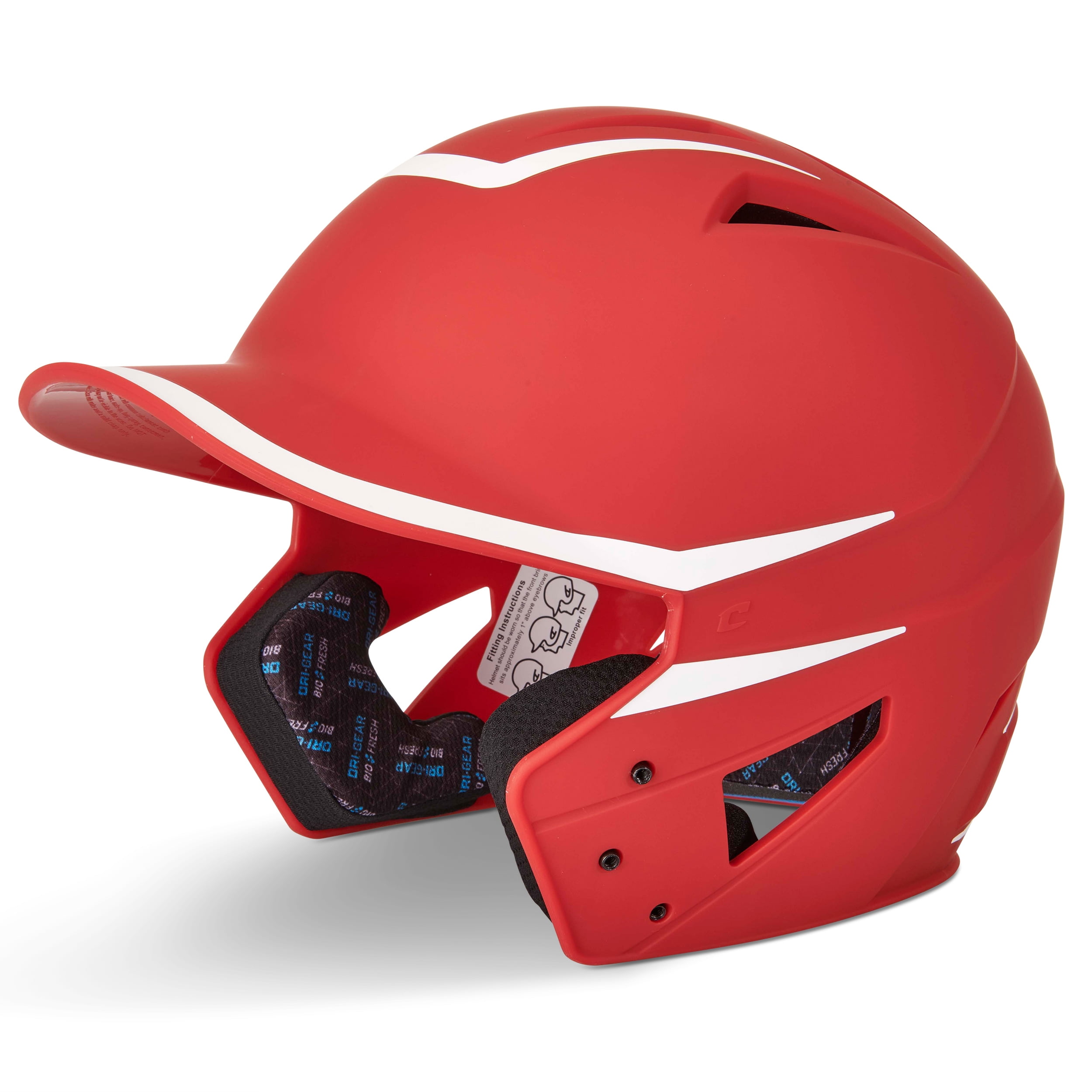 HX Legend Baseball Batting Helmet, Large, Scarlet, White Trim - Walmart.com