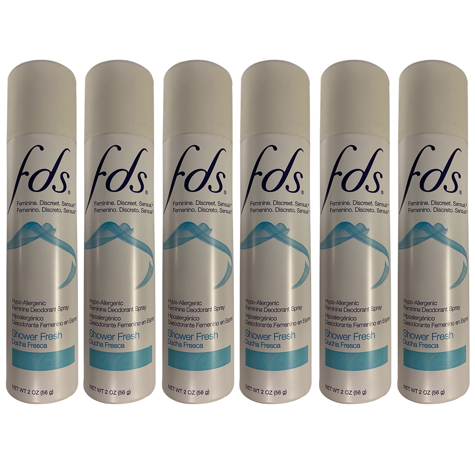 Pack of (6) FDS SPRAY SHOWER FRESH 2 OZ - Walmart.com