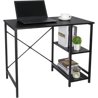 Mainstays Side Storage Desk - Natural - Walmart.com