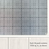 "Main Street Silver Metallic Peel and Stick Wallpaper Tiles, 8""x8 ...