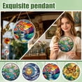 Acrylic Suncatcher Puzzle, Spring Vibrant Window Hanging Panel ...
