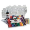 Stained Glass Jar Craft Kit (Pack of 12) - Walmart.com