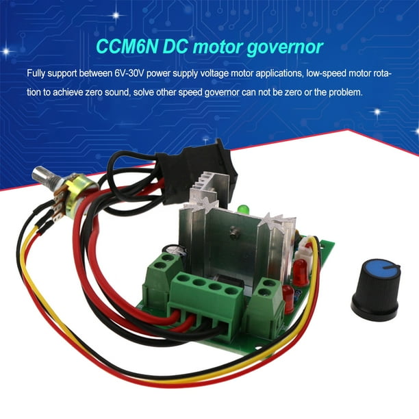Motor Governor DC6V-30V 150W Adjustable Voltage Regulator Drive ...