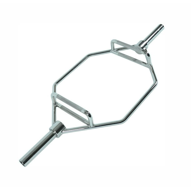 Barra Olímpica Hexagonal RVT Sports Peso Muerto 145 cm 20 kg Soporta ...