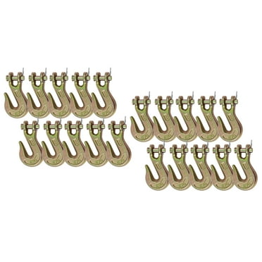 RAParts Set of Twelve 5/16" Grab Hook Clevis Tow Chain Hook Made For ...