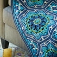 Premier Persian Tiles Throw - Sandalwood - Walmart.com
