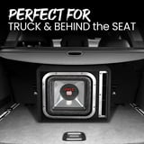 Pyle 12" Single Series Vented Subwoofer Enclosure High Powered Woofers ...