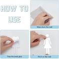 4 Pair Acrylic TOILET Sign Stickers Public Toilet Sign for Wall Door ...