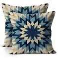 2pcs Farmhouse-Style Barn Quilt Featuring a Star-Striped Design short ...