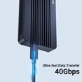 ACASIS M.2 SSD Enclosure, USB4 Thunderbolt 4, Aluminum Alloy, Supports ...