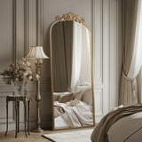 Crystal Art Gallery 32" x 72" Gold Filigree Arch Full Length Floor ...