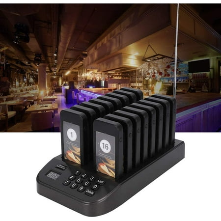 Restaurant Calling Pager System, Wireless Queue Call Pager System with ...