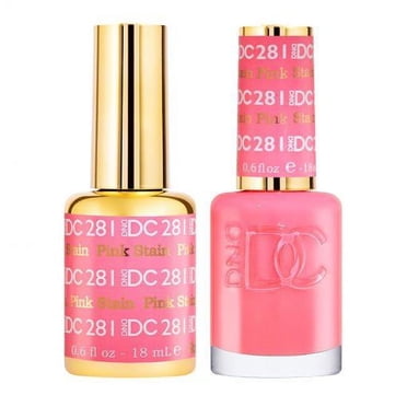 DND DC Nail Duo - 287 Pink Blossom Gel & Matching Polish Set, UV & LED ...