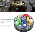 CAC-Watch Oiler Dish, 5 Colors Rotatable Watch Oil Cups Watchmaker ...