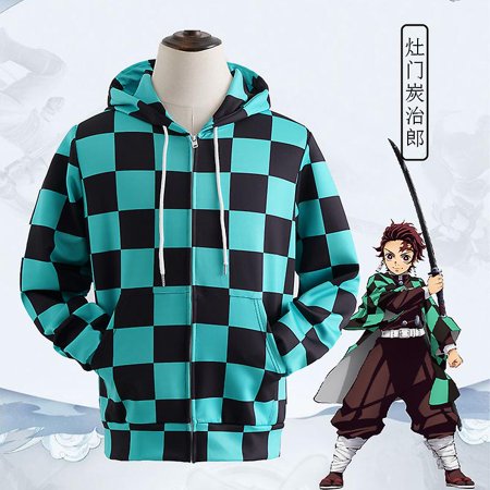 Cos Gift Giyuu Tanjirou Zenitsu Coat Nezuko Hoodie Cloak Demon Slayer ...