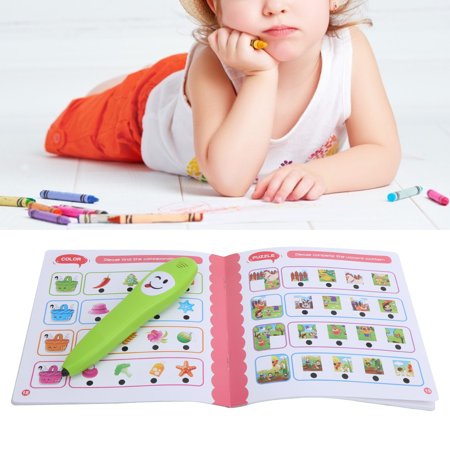 Spptty Children Point Reading Pen English Figure Logic Learning Animal ...