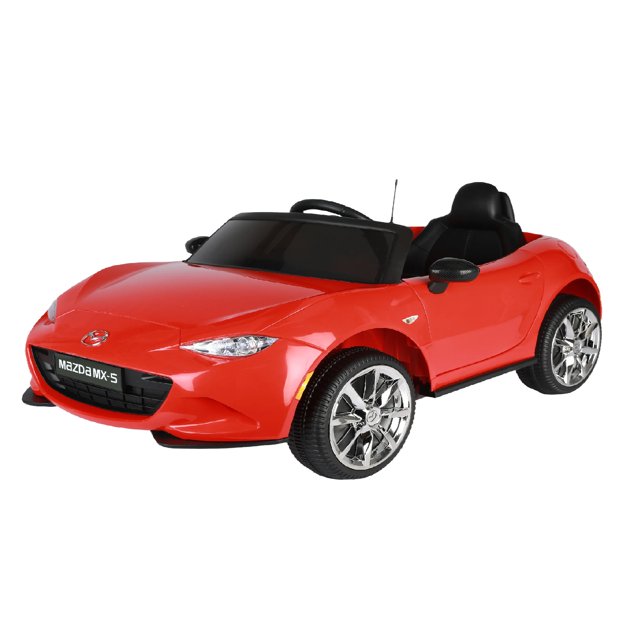 XGeek 12V Kids Ride on Car MAZDA MX-5 with Remote Control, Electric Car ...