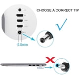 VHBW Monitor Power Cord, 19V 3.42A Power Supply Adapter 8.2FT for HP PC ...