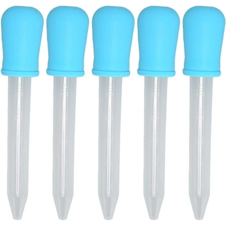 Dropping Pipettes, 5pcs Liquid Dropper Plastic Jewelry Diy Droppers ...
