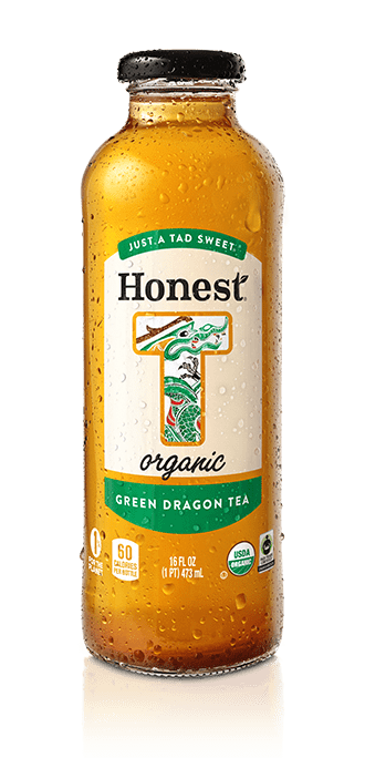 Honest Tea Green Dragon Tea 16 Oz Glass Bottles - Pack of 12 - Walmart.com