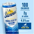 Skimmers Vodka Iced Tea, Original, Peach, Half & Half, Lemonade, 8 Pack ...