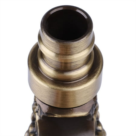 Wall Mounted Tap, Electroplated Water Tap Antique Brass Firm Sturdy ...