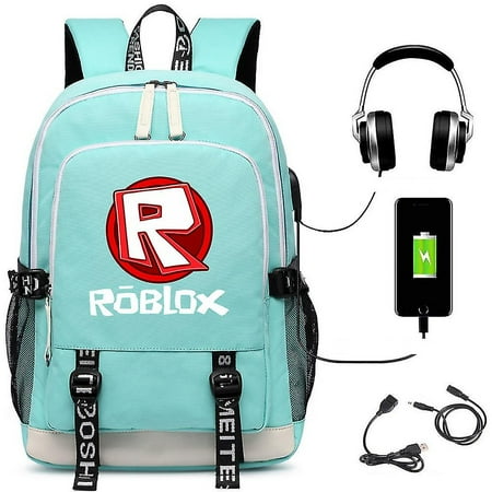 Virtual World Roblox Backpack Usb Charging Student Backpack | Walmart ...
