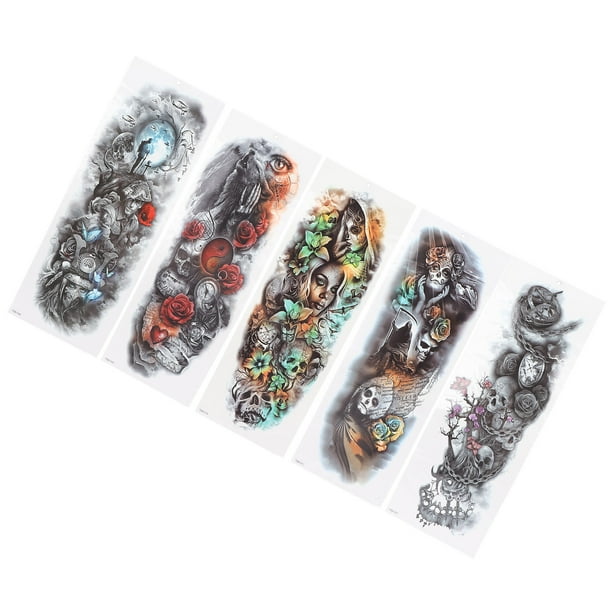 Arm Stickers, 5 Styles Stickers Long Lasting For Arm Decoration ...