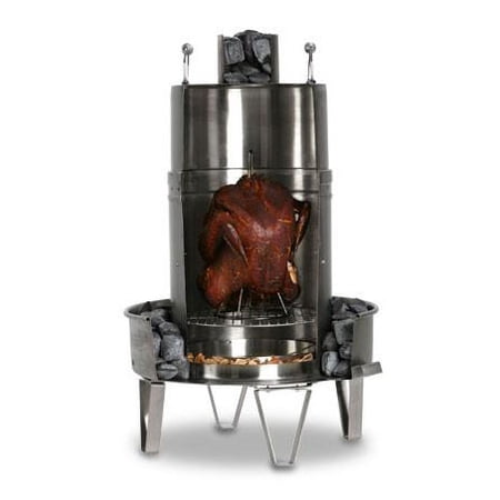 Orion Cooker Outdoor Convection Cooker Stainless BBQ Smoker Turkey ...