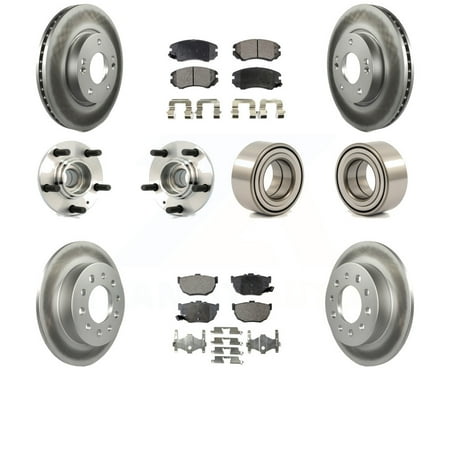 Transit Auto - Front Rear Wheel Hub Bearings Assembly Coated Disc Brake ...