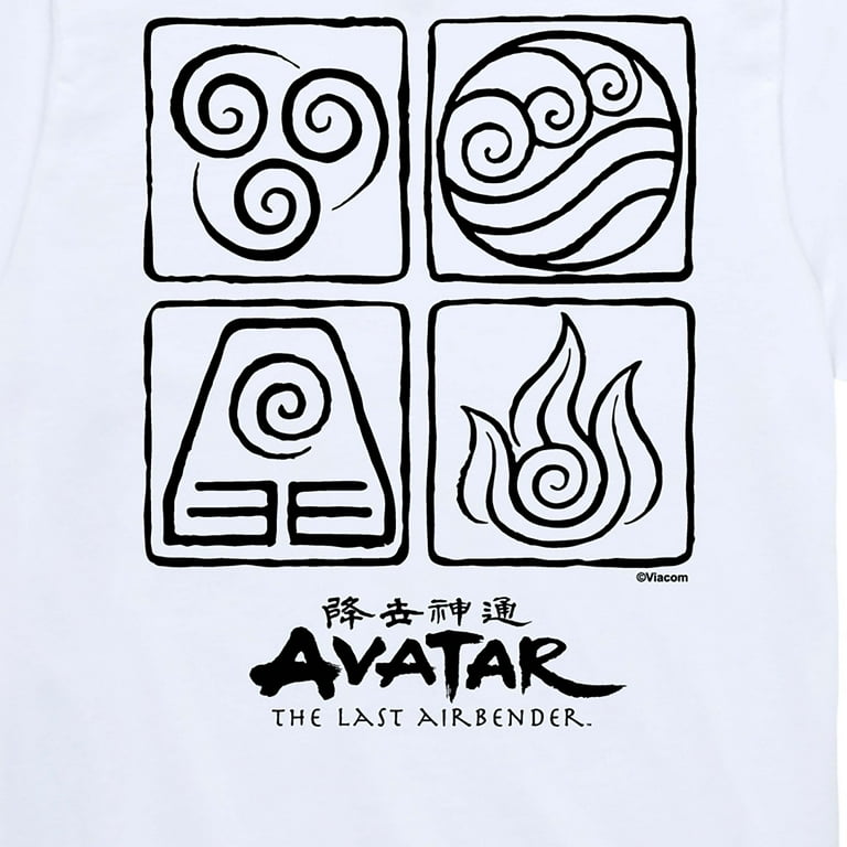 Avatar Element Symbols