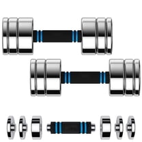 ARVIVO 2pcs Steel Ultracompact Adjustable Weight Dumbbells with Foam ...
