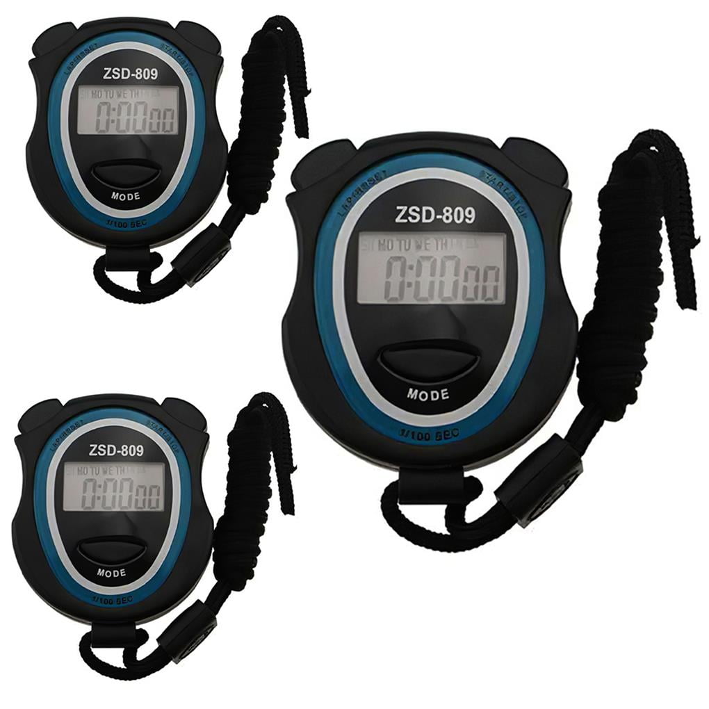 De 3 Uds, Cronómetro Digital Portátil Multifuncional, Cronómetro ...