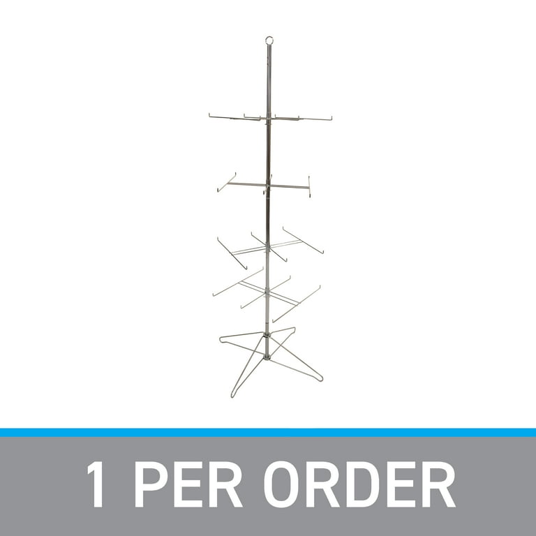 Retail Display Hanging Floor Spinner Rack 4tier Wire