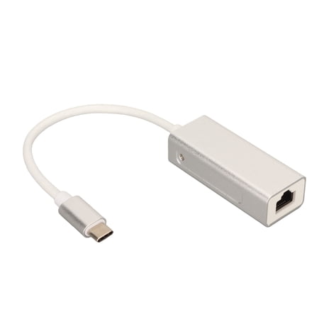 USB C To RJ45 Ethernet Adapter, Portable LAN Type C To RJ45 Gigabit Lan ...