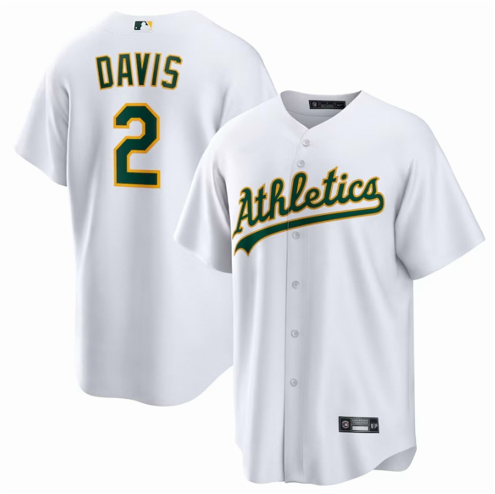 Camiseta de béisbol clásica de local de Chris Davis, blanca, para ...