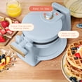 Beautiful Rotating Belgian Waffle Maker, Cornflower Blue by Drew ...