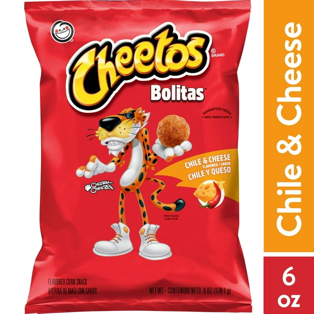 Cheetos Bolitas, Chile & Cheese, 6 oz bag - Walmart.com