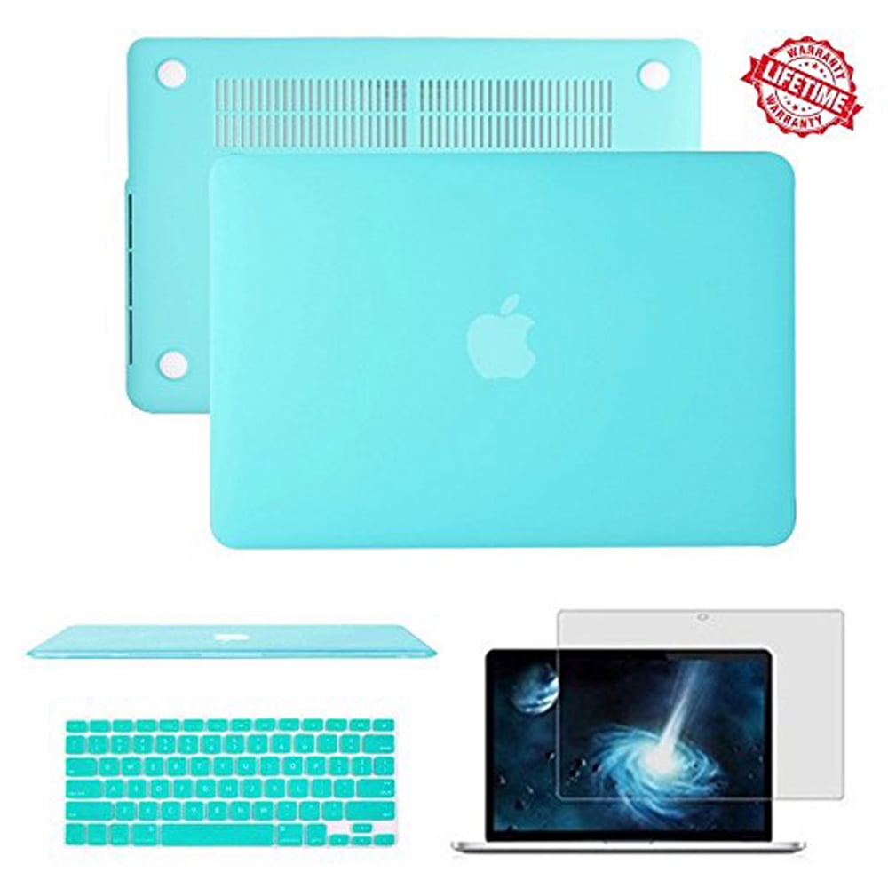 Macbook Pro Retina 15" Case Cover, iClover Rubberized Matte Hard Shell ...