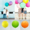 JUNTEX 10pcs 36 Inch Giant Balloon Round Inflable Latex Jumbo Thick ...