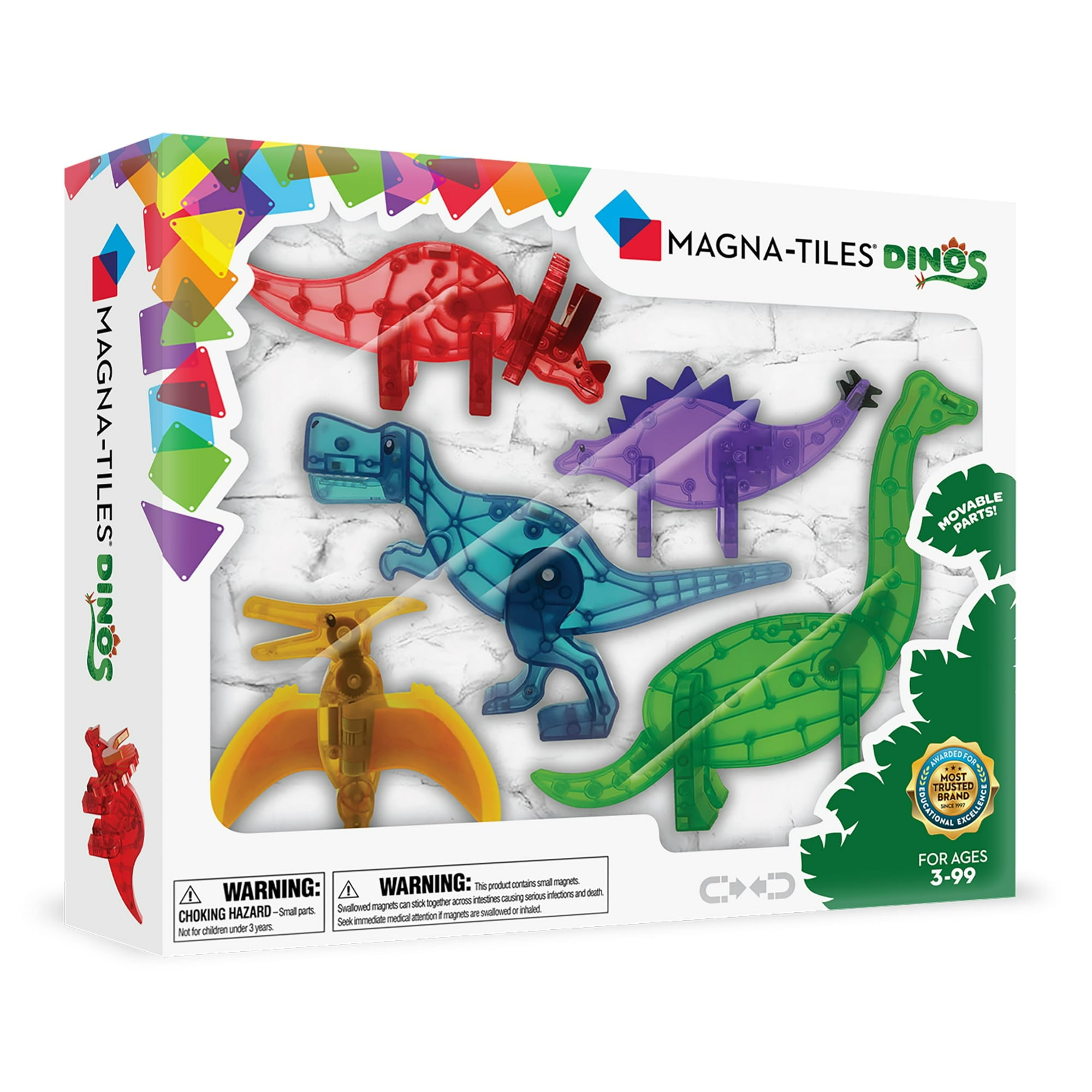 Click here for Magna-Tiles Dinos 5-Piece Magnetic Construction Se... prices