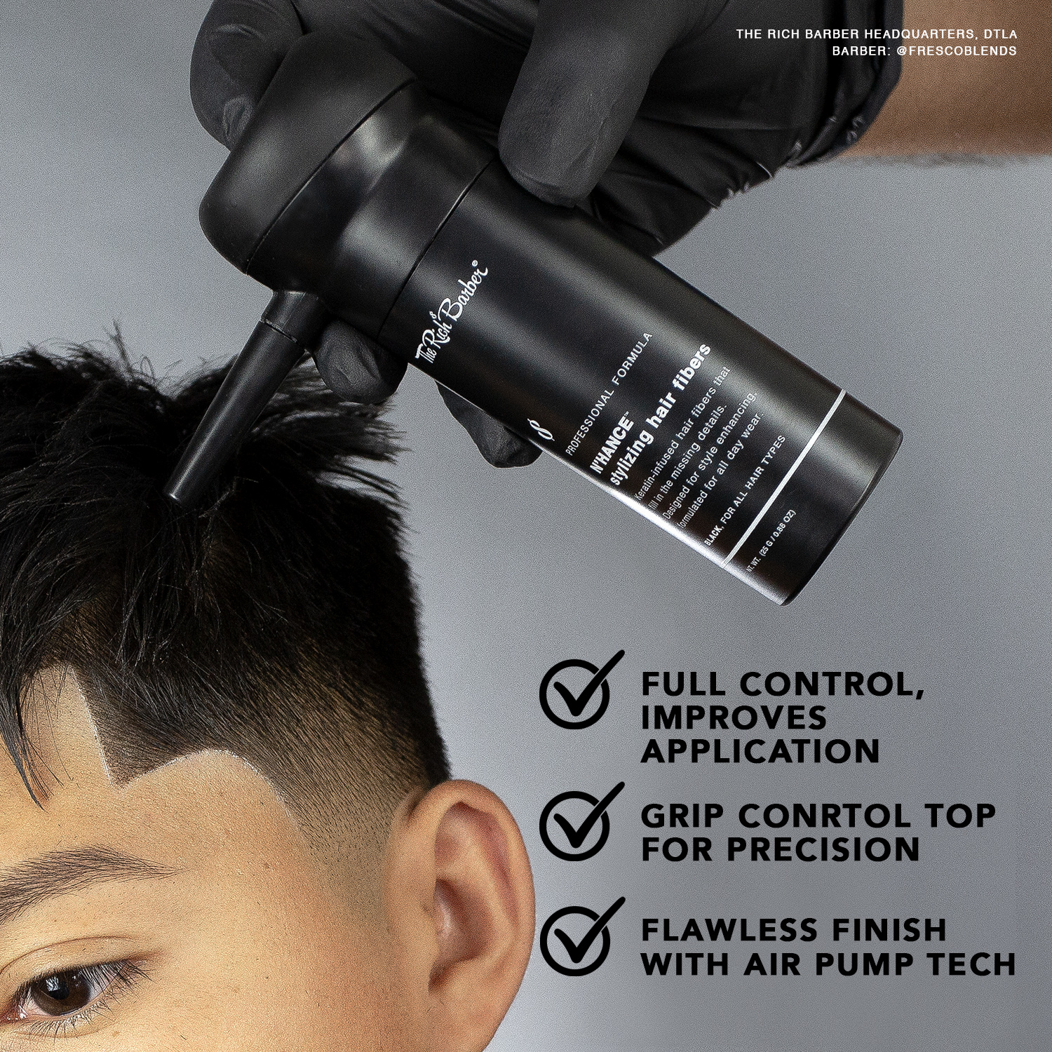 The Rich Barber® N’Hance Hair Fibers Professional Philippines | Ubuy