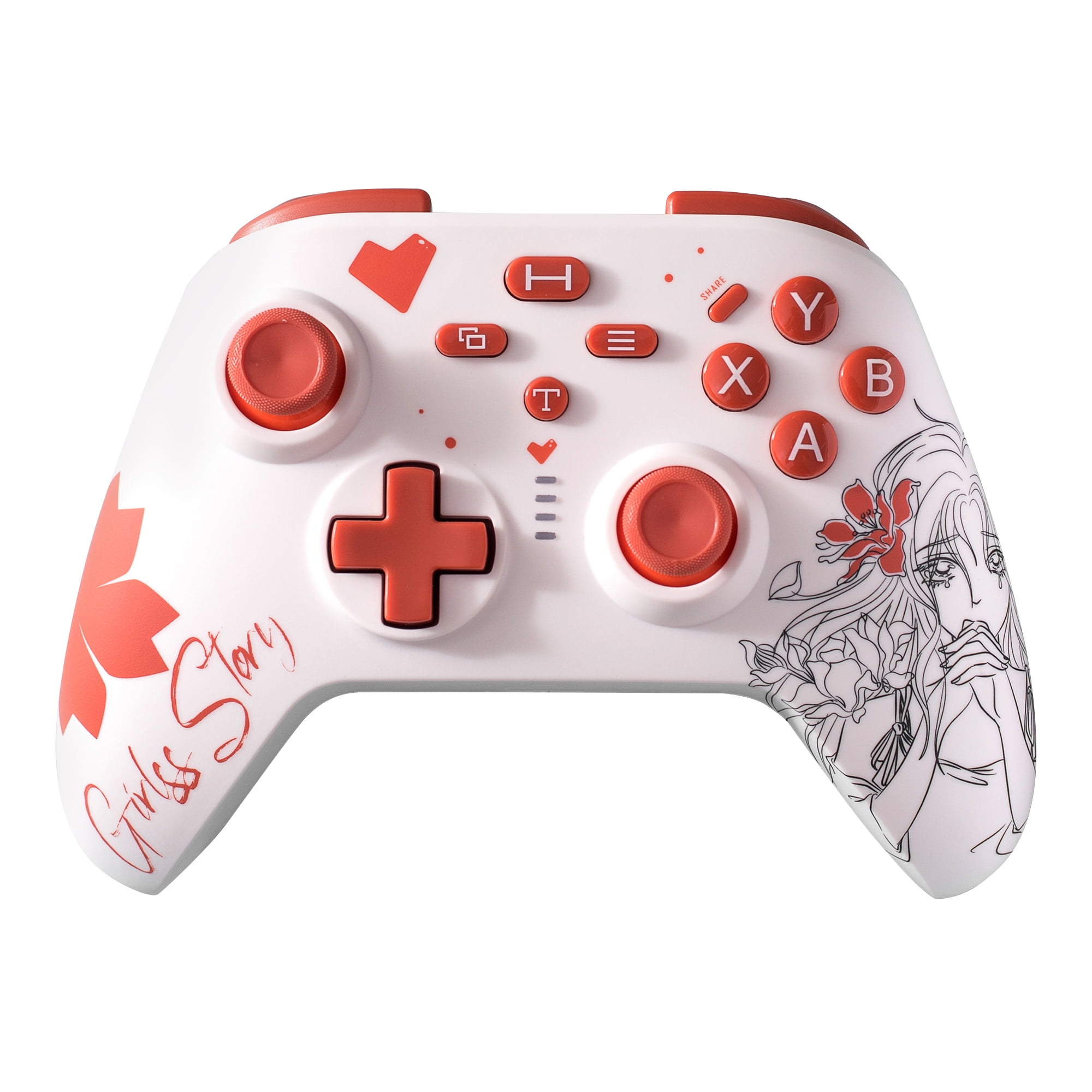 Redstorm Wireless Gamepad Gaming Controller For Xbox One/One S/One X/Series S/Series X/Pc Windows red